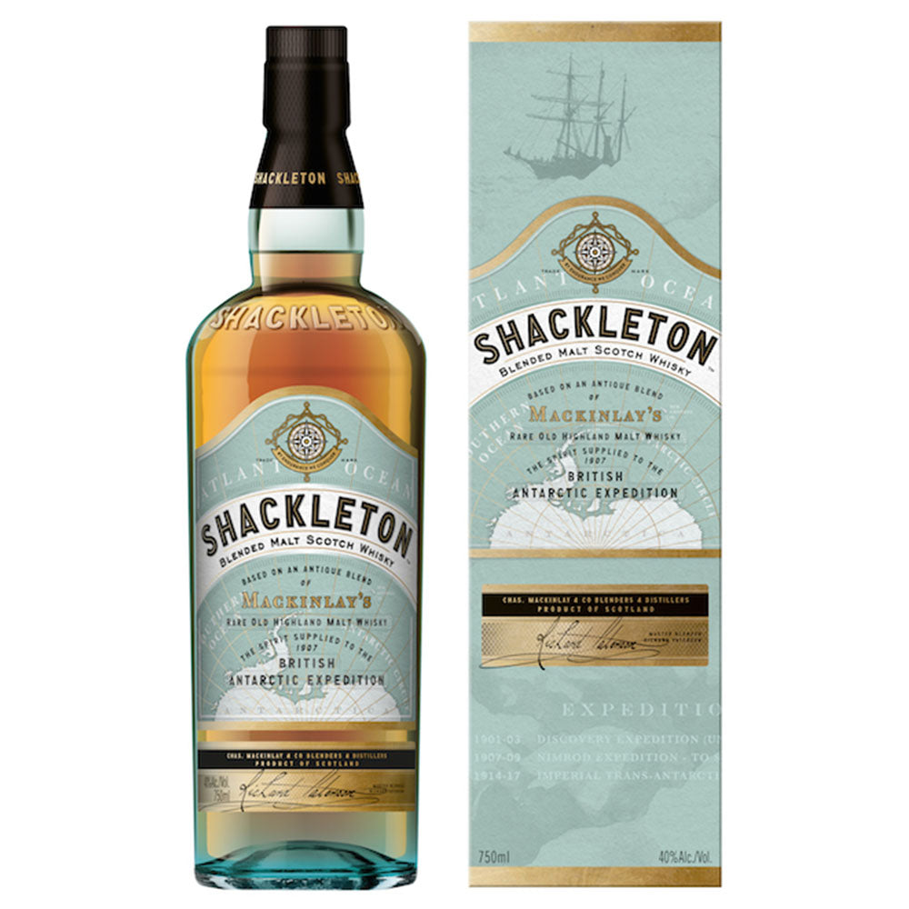 Shackleton Blended Malt Scotch Whisky ABV 40% 700ml with Box — The ...