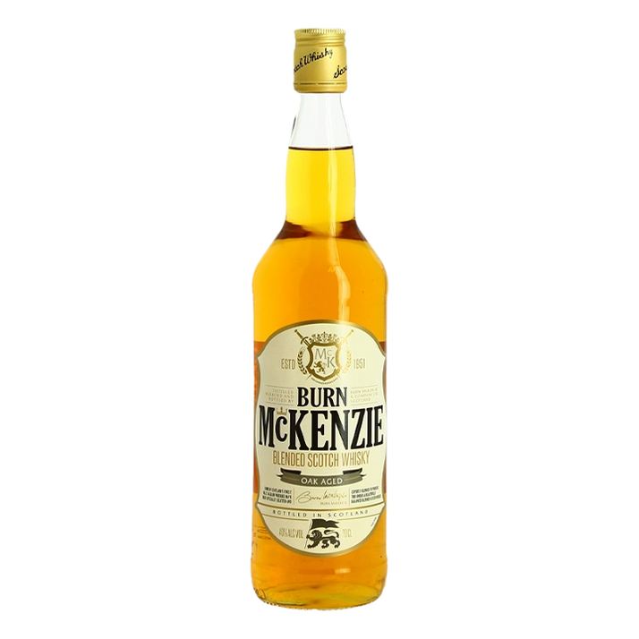 Burn Mckenzie Blended Scotch Whisky ABV 40% 1000ml (1L) — The Liquor ...