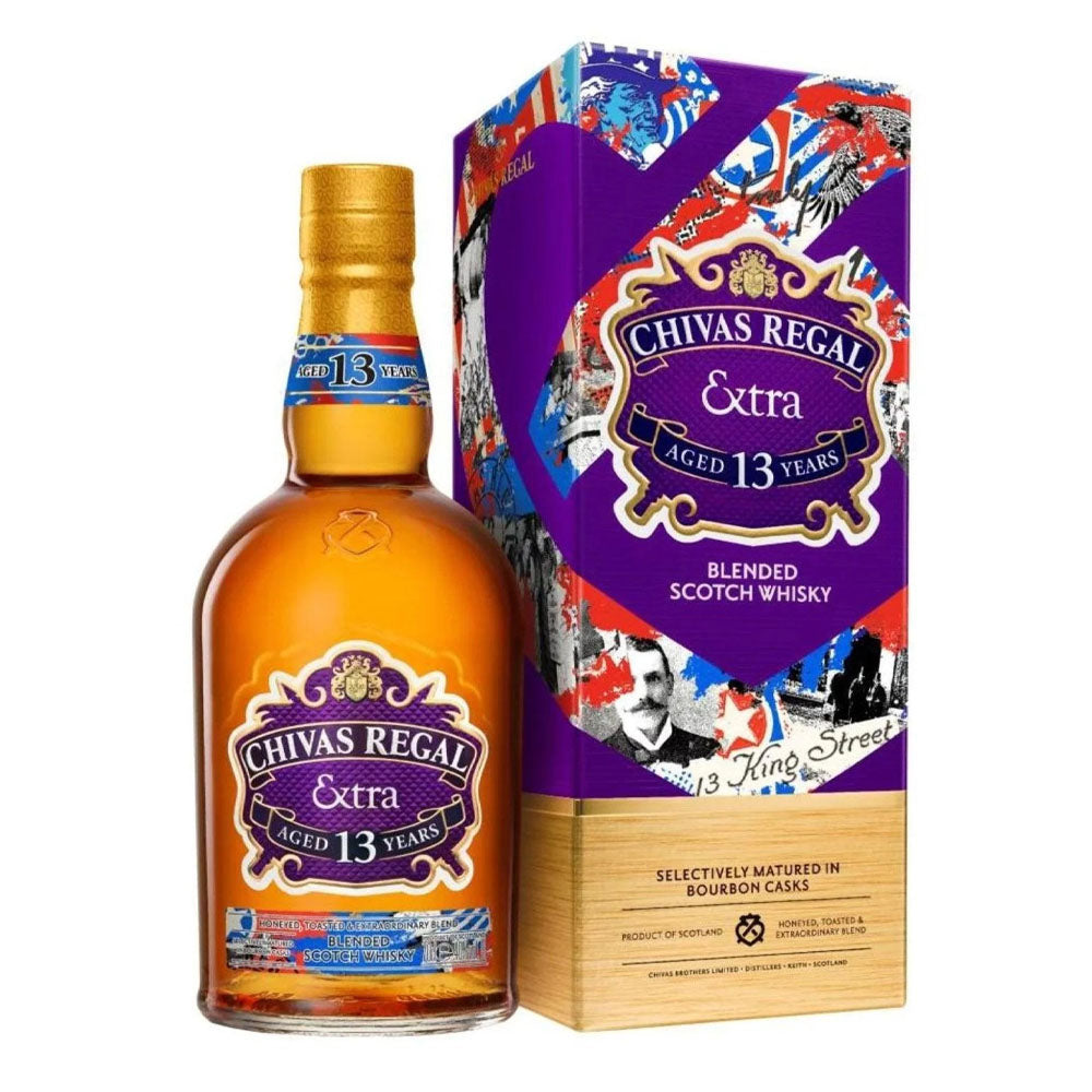 Chivas Regal Extra 13 Bourbon Cask 13 Year Old Blended Scotch Whisky A ...