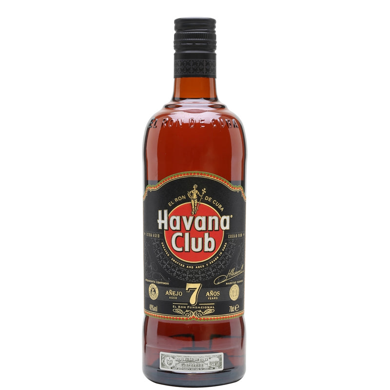 Havana Club 7 Year Old Cuban Rum ABV 40% 700ml — The Liquor Shop Singapore