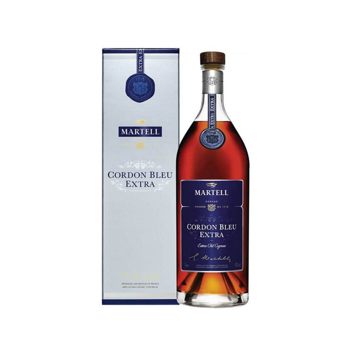Martell Cordon Bleu Cognac Extra ABV 40% 700ml with Gift Box — The ...