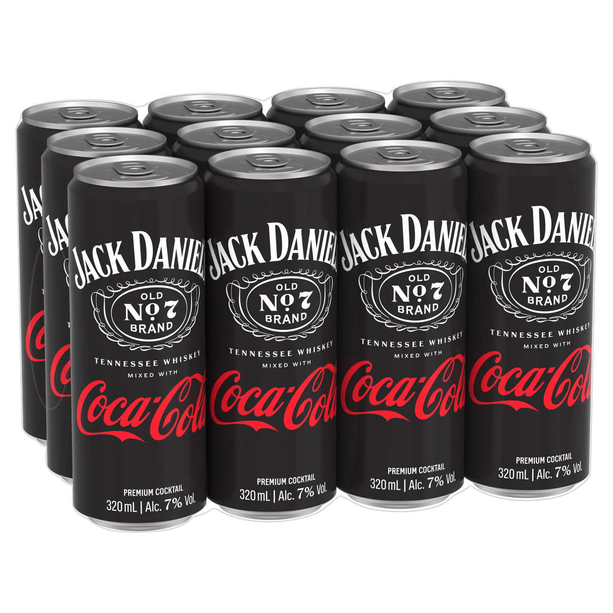 Jack & Coke (12 cans x 320ml) — The Liquor Shop Singapore