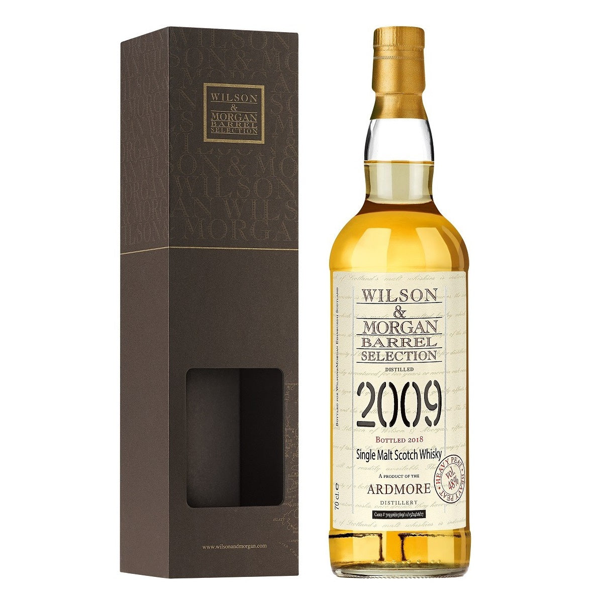 Ardmore 2009 Wilson & Morgan 9 Year Old Bol.2018 Single Malt Scotch Wh ...
