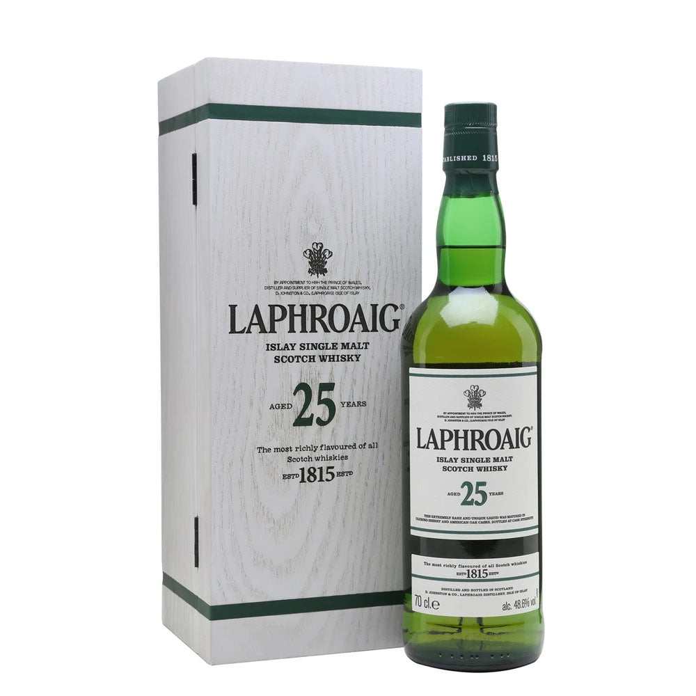 Laphroaig 25 Years Cask Strength ABV 48.6% 2016 Edition 700ml with Gif ...