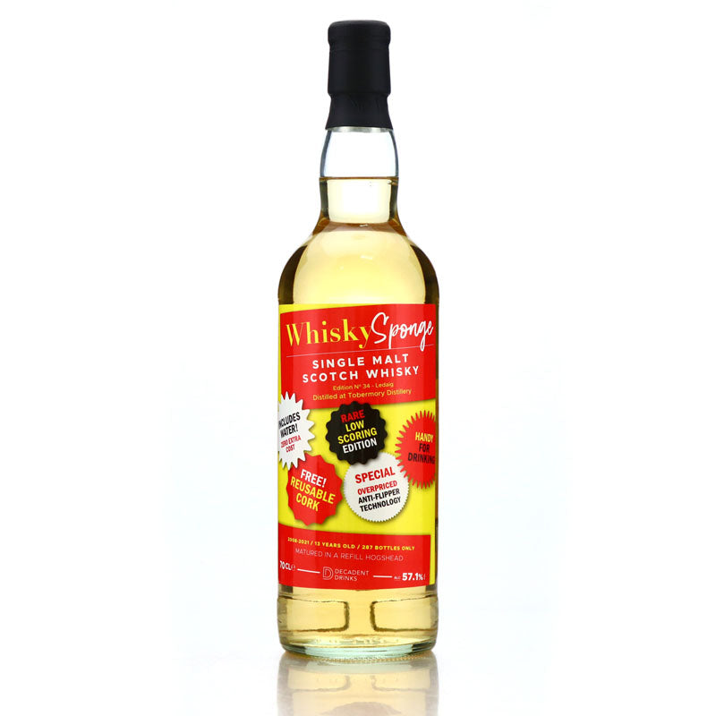 Ledaig 2008 - 2021 Tobermory Distillery 13 Year Old Whisky Sponge Edit ...