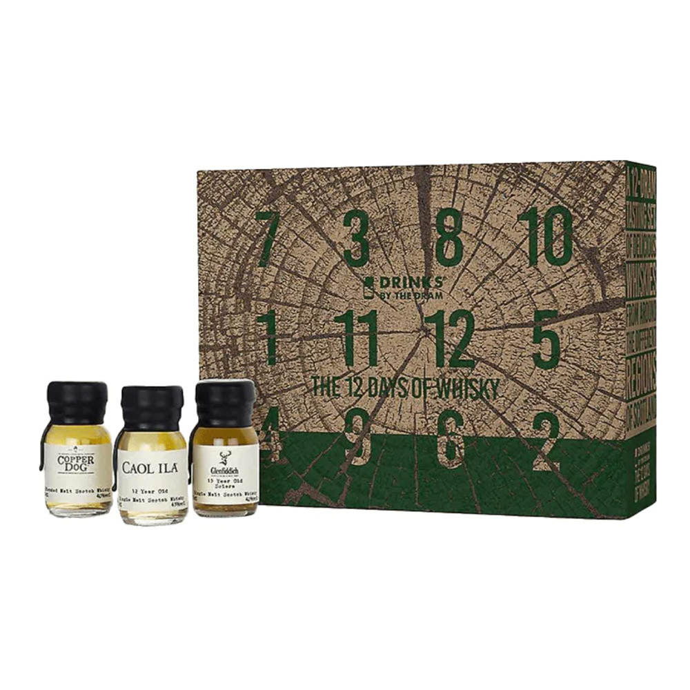 Drinks By The Dram 2022 - 12 Days Of Whisky (12 x 30ml - Gift Pack ...