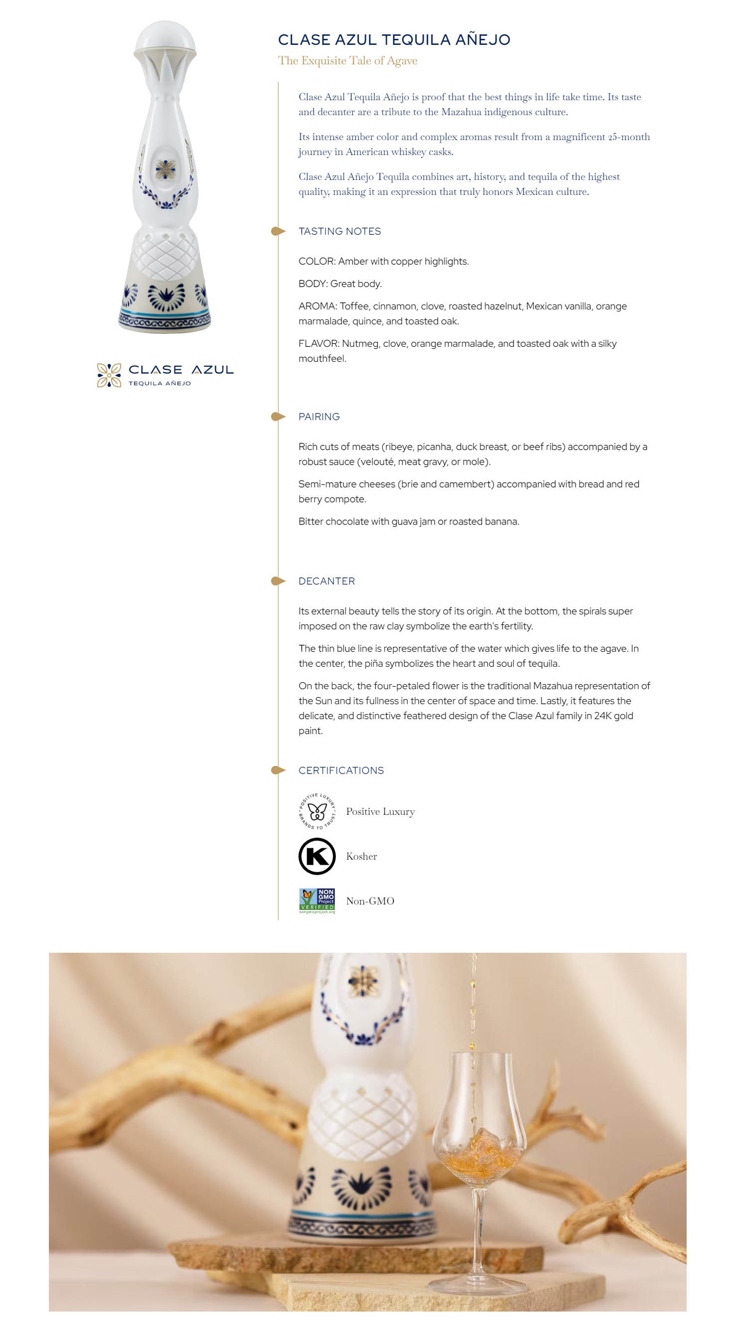 Clase Azul Anejo Tequila ABV 40% 700ml — The Liquor Shop Singapore