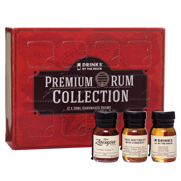 Drinks By The Dram Premium Rum Collection Handwax 2021 (12 x 30ml - Gi ...